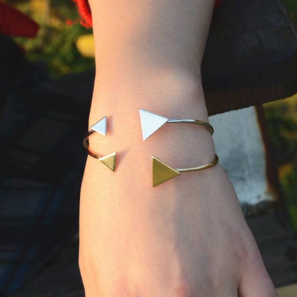Jewelry | New Triangle Cuff | Poshmark